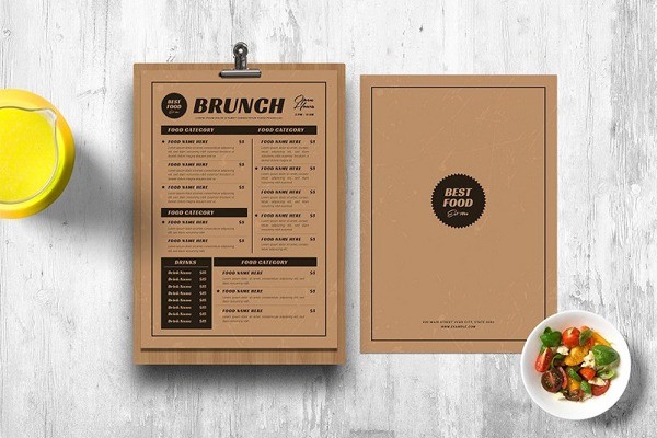 Bìa menu: cách chọn chất liệu phù hợp để tạo ấn tượng